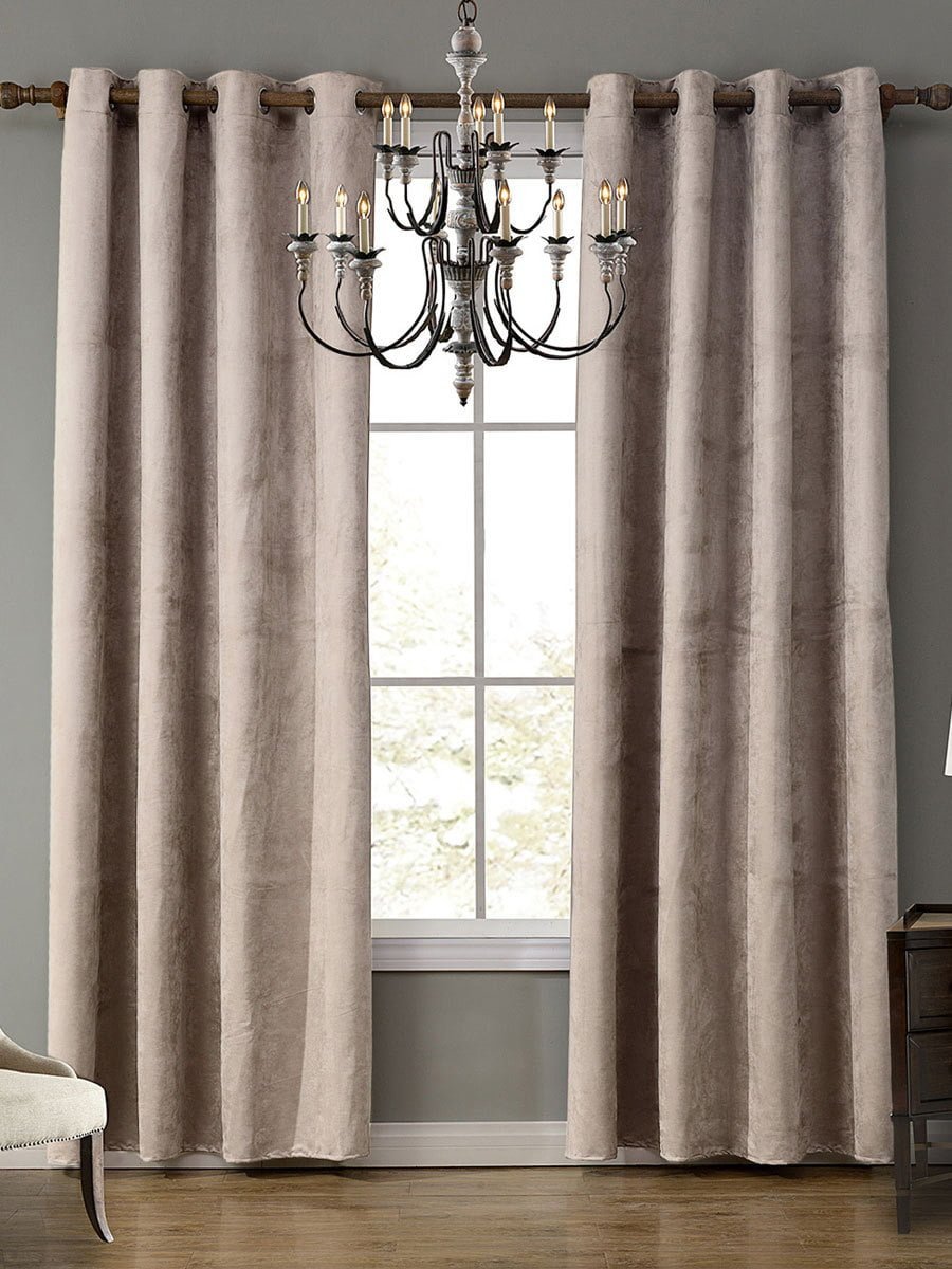 Solid Suede Drapery & Curtains - Huayeah Textile